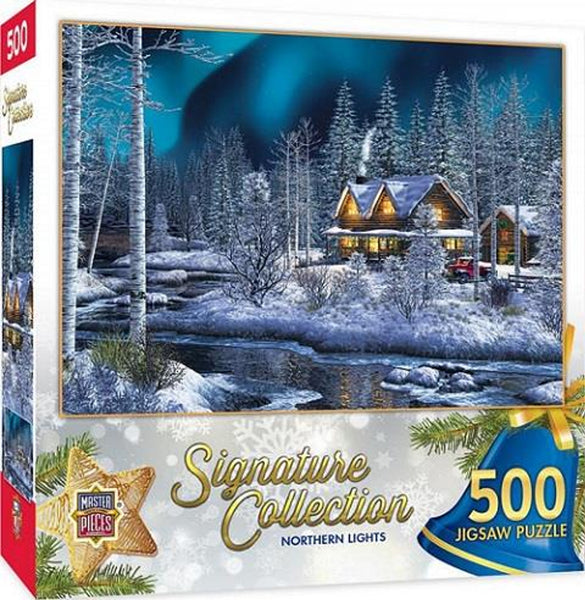Buy Signature collection - northern lights (500pcs) Puzzle | Jigsaw Jungle