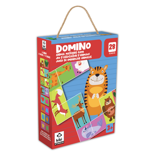 Buy Domino matching game - animal (28pcs) Puzzle | Jigsaw Jungle