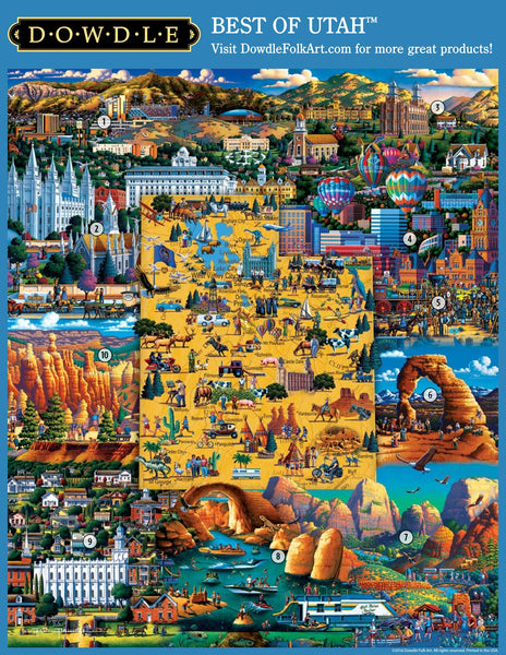 Buy Best of utah (500pcs) Puzzle | Jigsaw Jungle