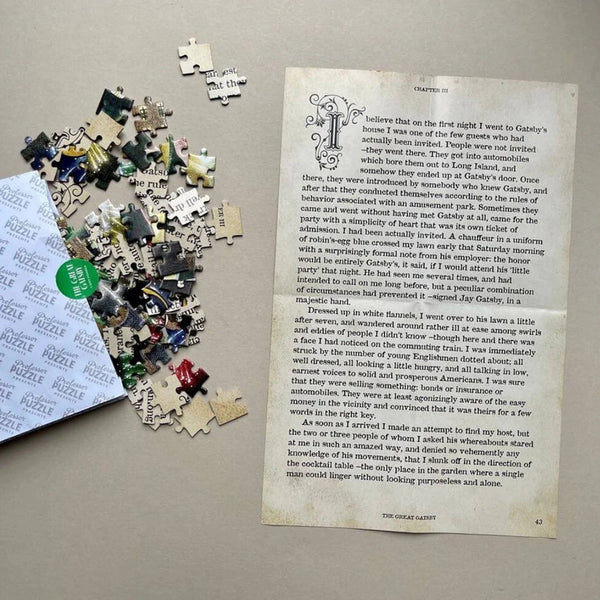 Buy Puzzle library - the great gatsby (252pcs) (double-sided) Puzzle ...