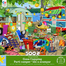Buy Pfg gone camping! (500 pcs) (usage/used - puzzles for good) Puzzle ...