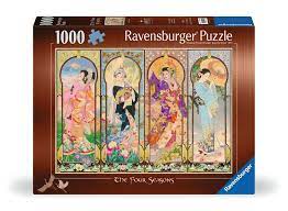 Buy Ravensburger the four seasons (1000pcs) Puzzle | Jigsaw Jungle