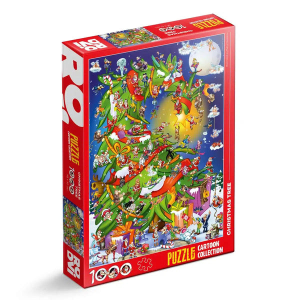 Buy Cartoon collection - christmas tree (1000pcs) Puzzle | Jigsaw Jungle