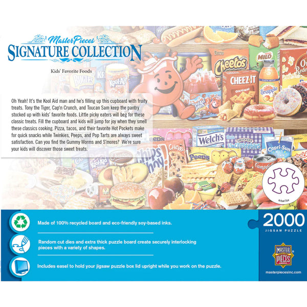 Buy Signature collection - kids favorite foods (2000pcs) Puzzle ...