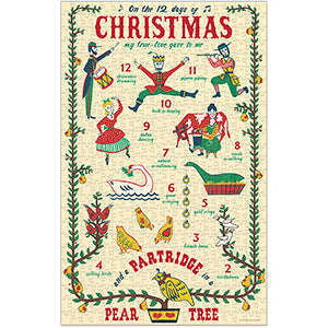 Buy Vintage - 12 days of christmas (500pcs) Puzzle | Jigsaw Jungle