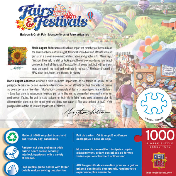Buy Fairs & festivals - balloon & craft fair (1000pcs) Puzzle | Jigsaw ...
