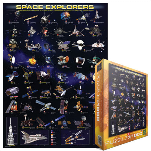 Buy Space explorers Puzzle | Jigsaw Jungle