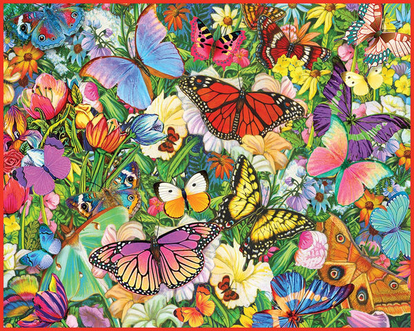 Buy Butterfly garden Puzzle | Jigsaw Jungle