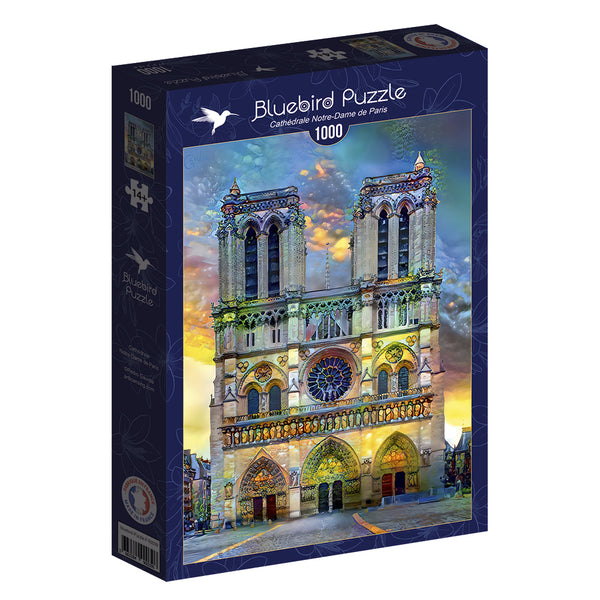 Buy Notre-dame cathedral de paris (1000pcs) Puzzle | Jigsaw Jungle