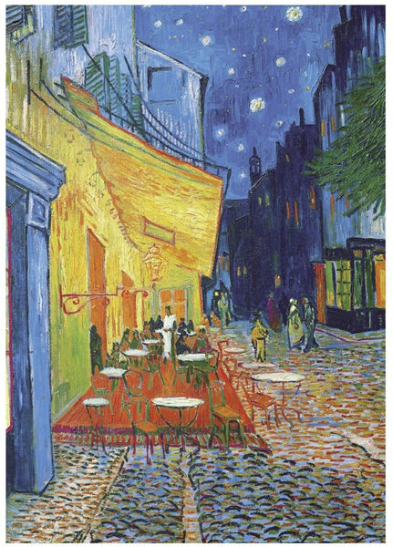 Buy Cafe terrace at night, vincent van gogh Puzzle | Jigsaw Jungle