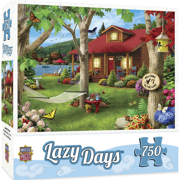 Buy Lakeside retreat, alan giana Puzzle | Jigsaw Jungle