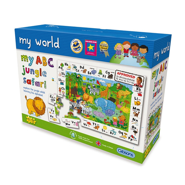 Acheter Mon monde - mon safari abc jungleCasse-tête | Jungle de puzzle