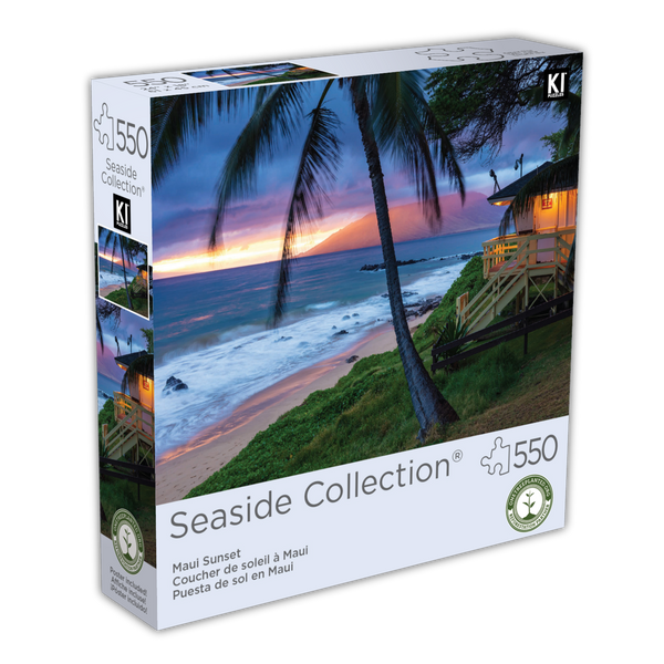 Buy Seaside collection - maui sunset (550pcs) Puzzle | Jigsaw Jungle