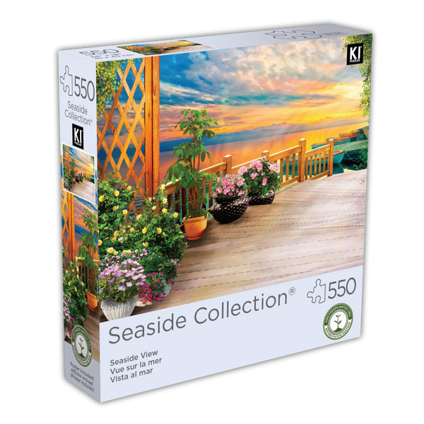 Buy Seaside collection - seaside view (550pcs) Puzzle | Jigsaw Jungle