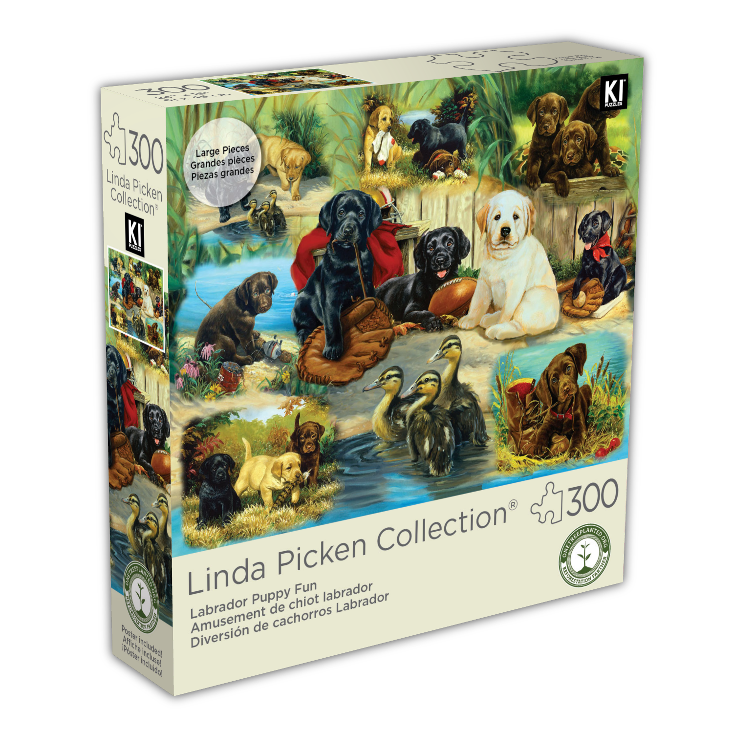Buy Linda picken collection - labrador puppy fun (300pcs) Puzzle ...