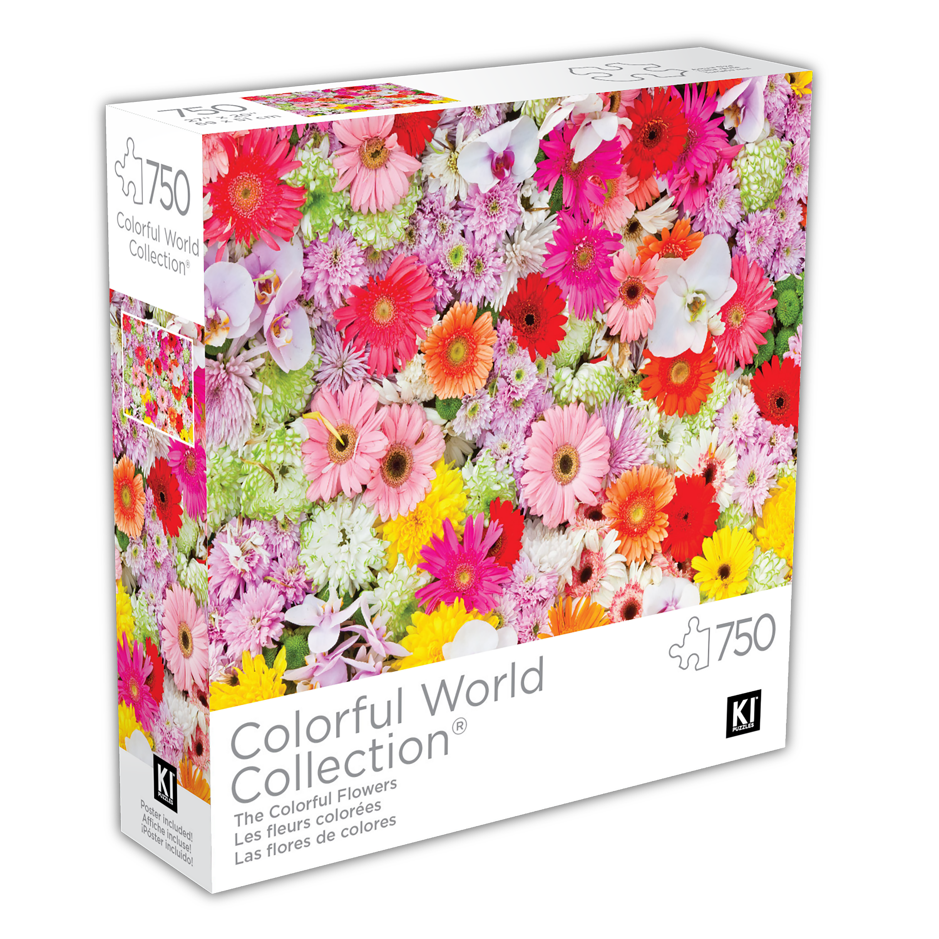 Buy Pfg colorful world - the colorful flowers (750pcs) (usage/used ...