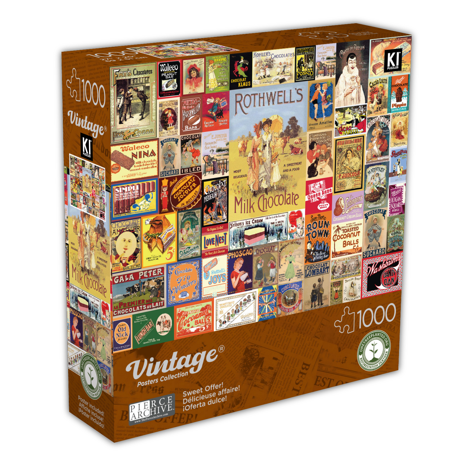 Buy Vintage posters collection - sweet offer! (1000pcs) Puzzle | Jigsaw ...