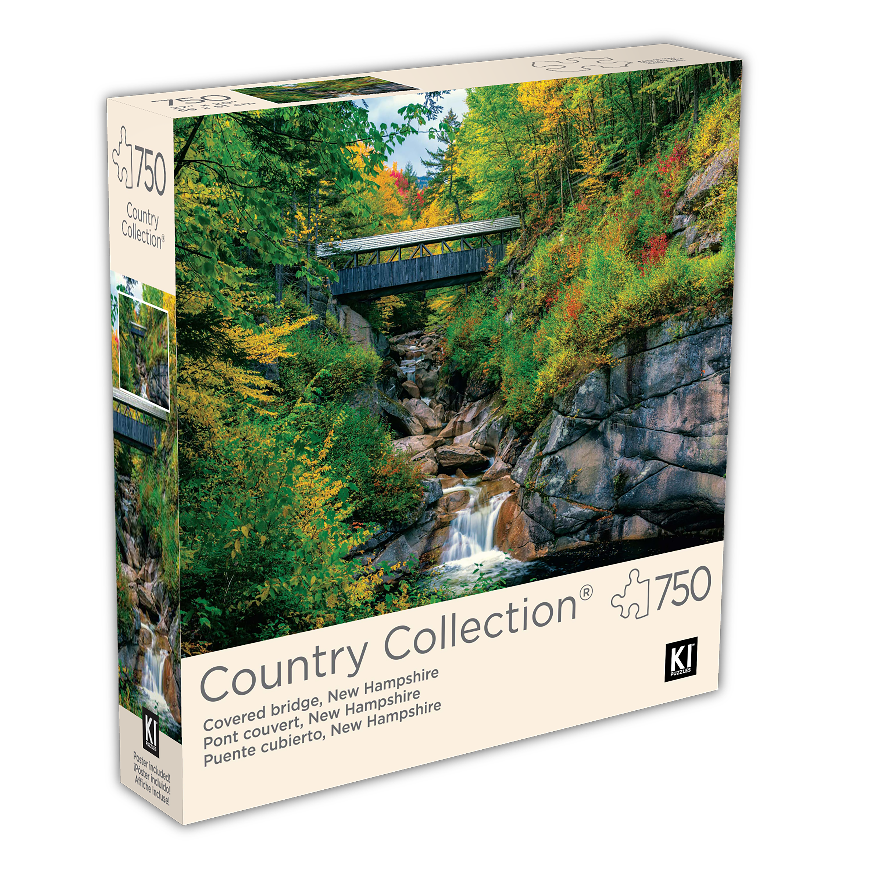 Buy Pfg country collection - covered bridge, new hampshire (750pcs ...