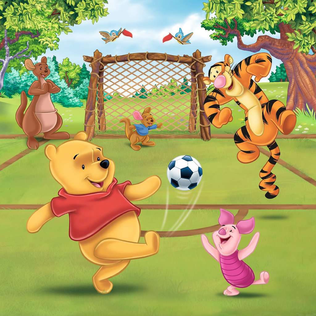 Buy Ravensburger winnie the pooh - sports day (3 x 49 pcs) Puzzle ...