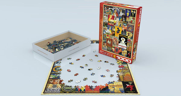 Buy Pfg vintage posters (usage/used - puzzles for good) Puzzle | Jigsaw ...