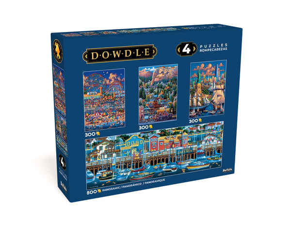 Buy Dowdle 4-in-1 multipack Puzzle | Jigsaw Jungle