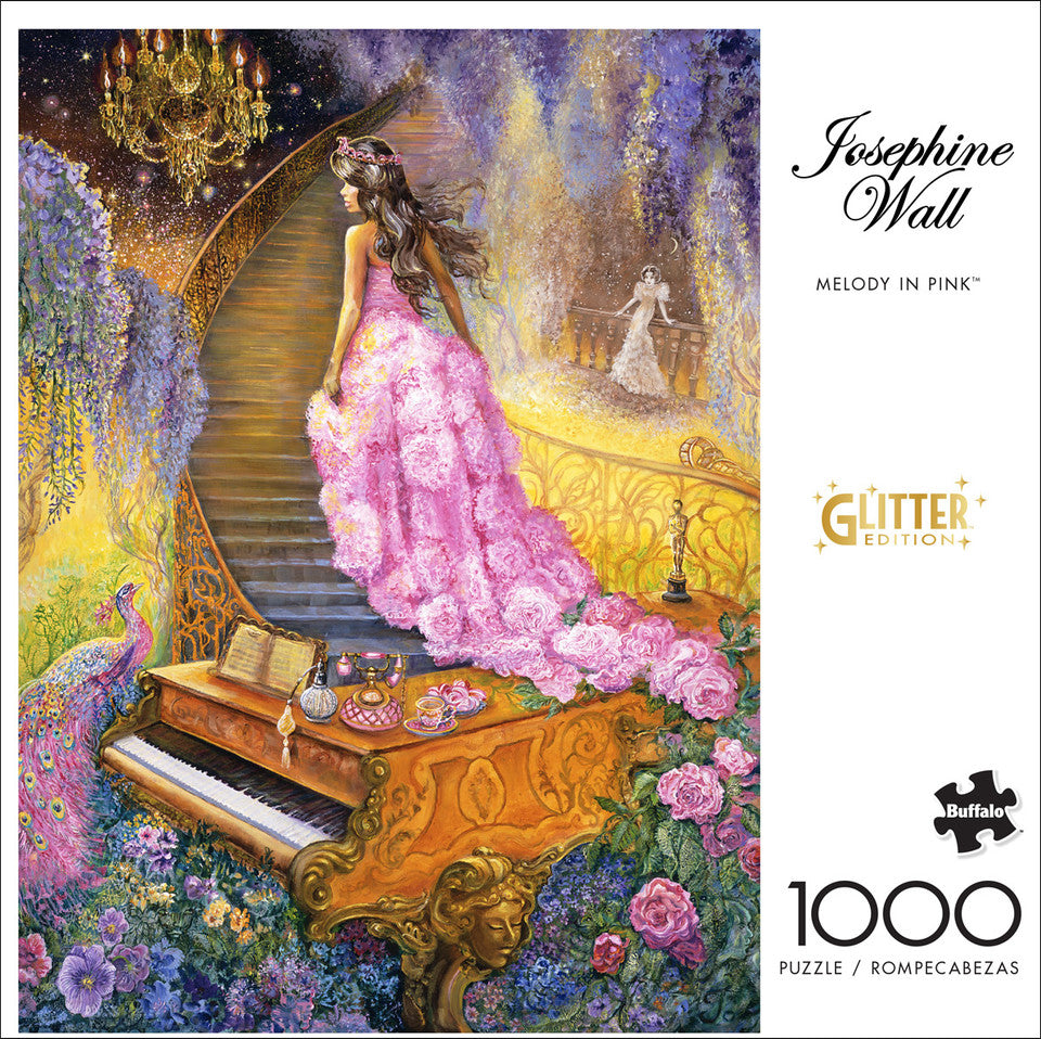 Buy Melody in pink, josephine wall (glitter edition) (1000pcs) Puzzle ...
