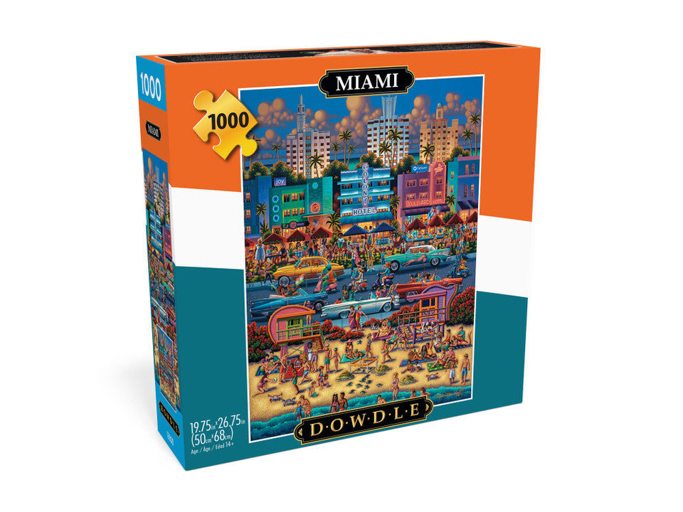 Buy Miami (1000pcs) Puzzle | Jigsaw Jungle