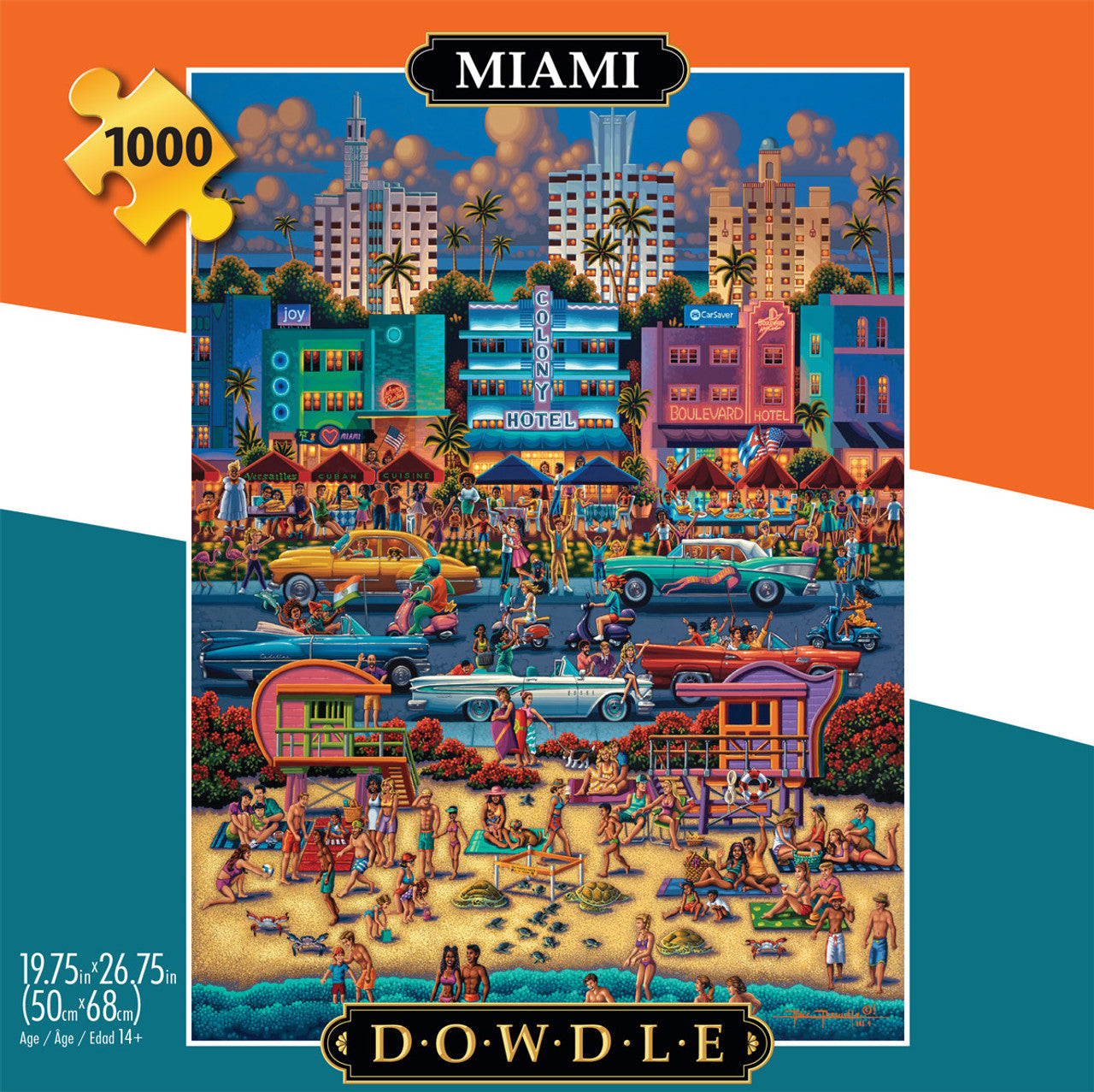Buy Miami (1000pcs) Puzzle | Jigsaw Jungle