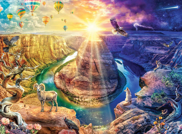 Buy Horseshoe bend, lars stewart (1000pcs) Puzzle | Jigsaw Jungle