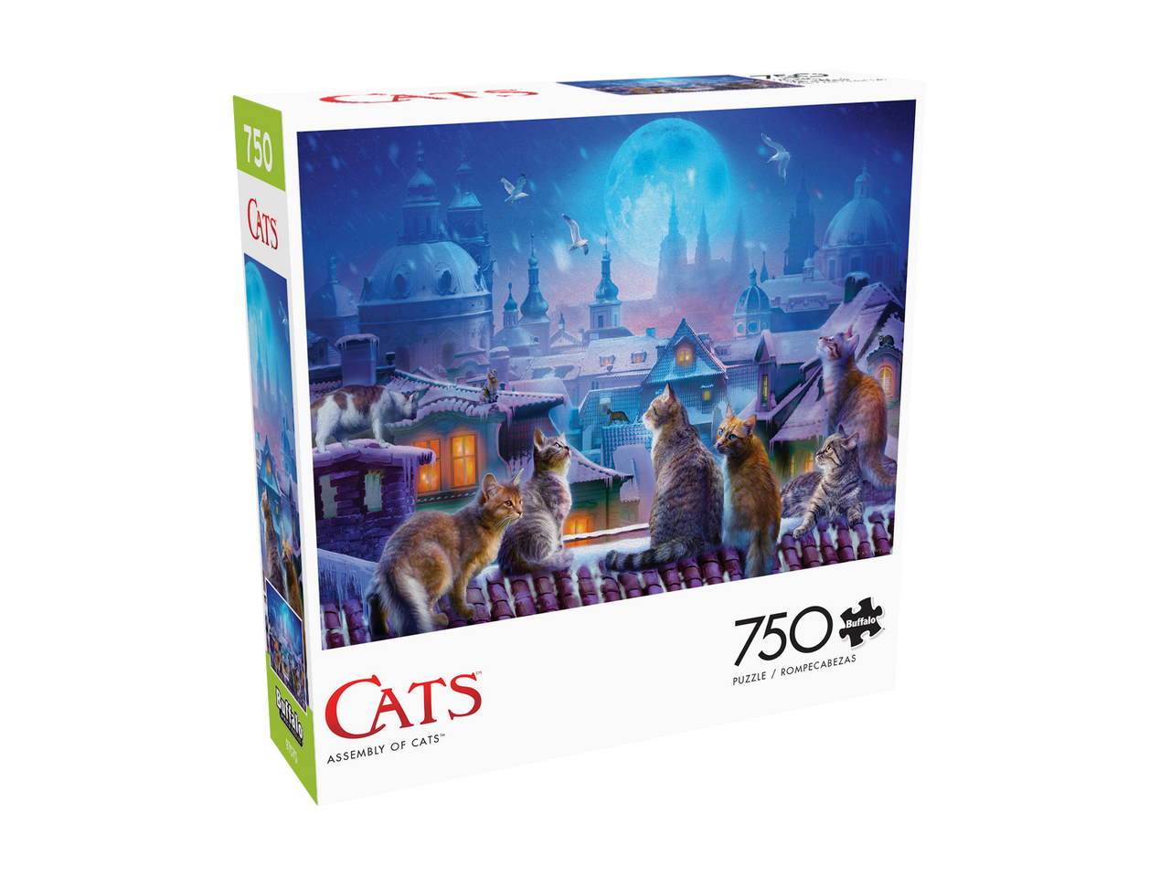 Buy Cats - assembly of cats (750pcs) Puzzle | Jigsaw Jungle