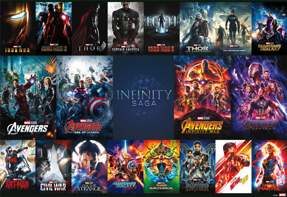 Buy Marvel infinity saga posters (2000pcs) Puzzle | Jigsaw Jungle