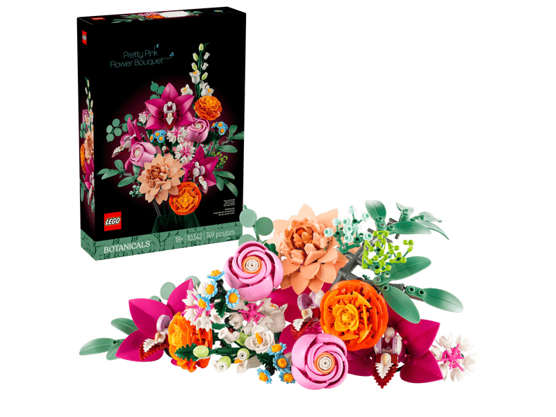 Acheter Lego® - collection botanique - joli bouquet de fleurs roses ...