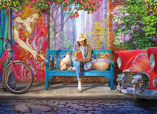 Buy Morning reading, angelo bonito (1000pcs) Puzzle | Jigsaw Jungle