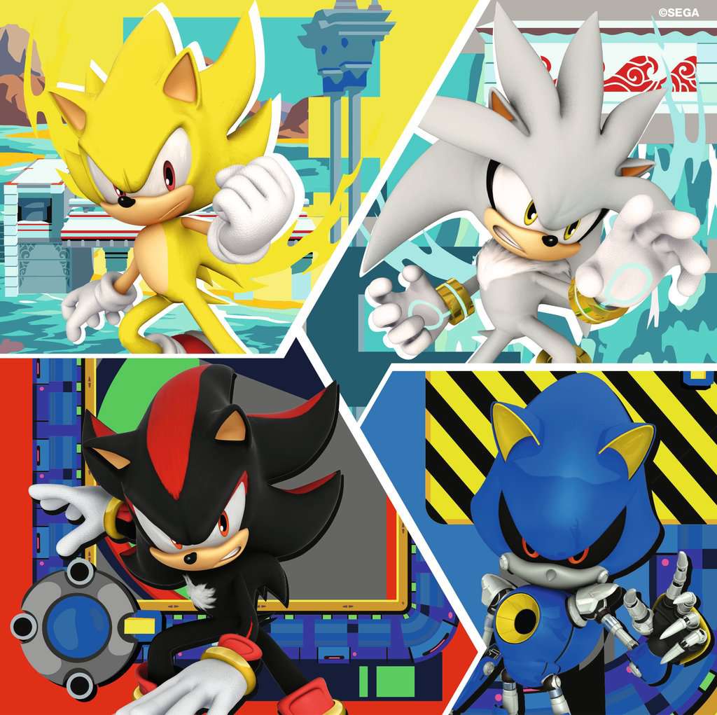 Buy Ravensburger sonic the hedgehog (3 x 49 pcs) Puzzle | Jigsaw Jungle