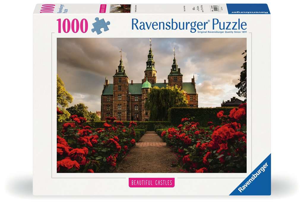 Buy Ravensburger beautiful castles - rosenborg castle, denmark (1000pcs ...