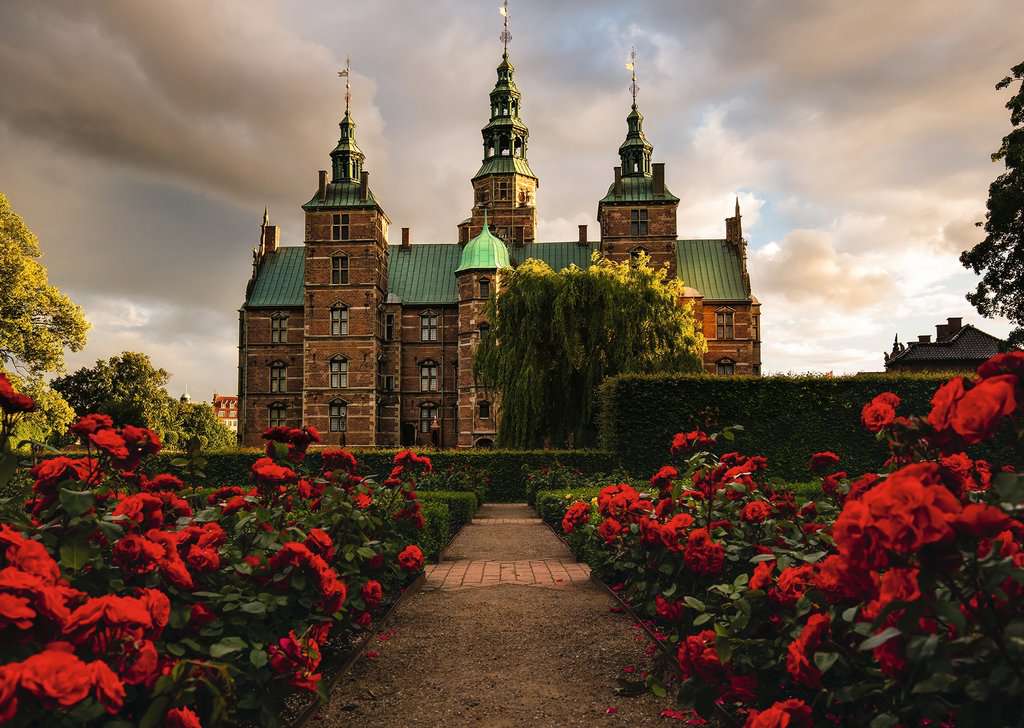 Buy Ravensburger beautiful castles - rosenborg castle, denmark (1000pcs ...