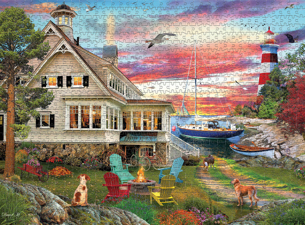 Buy My ocean hideaway, david maclean (1000pcs) Puzzle | Jigsaw Jungle