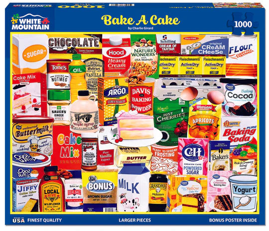 Buy Pfg bake a cake, charlie girard (1000pcs) (usage/used - puzzles for ...