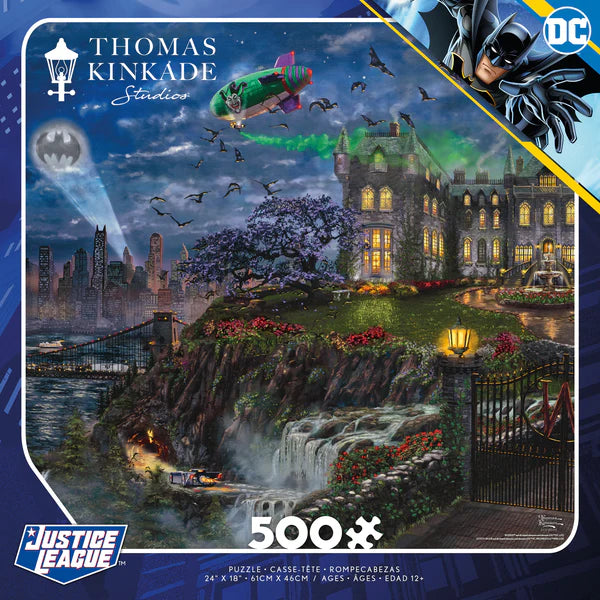 Buy Dc comics - wayne manor, thomas kinkade (500pcs) Puzzle | Jigsaw Jungle