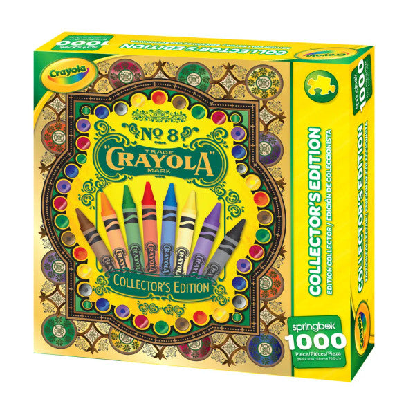 Buy Crayola colors collector's edition (1000pcs) Puzzle | Jigsaw Jungle