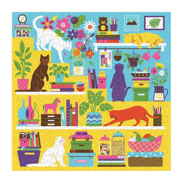 Buy Pfg curious cats (usage/used - puzzles for good) Puzzle | Jigsaw Jungle