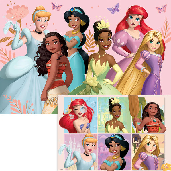 Buy 3d/2d - disney - princesses (double-sided) (200pcs) Puzzle | Jigsaw ...
