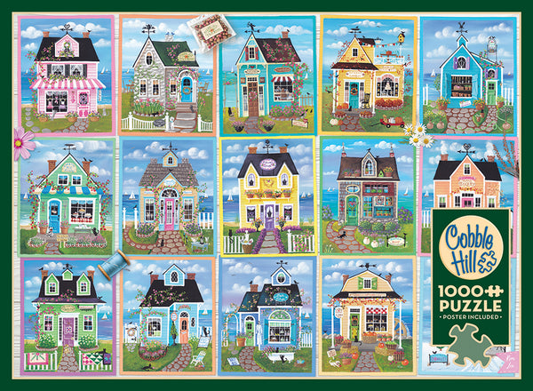 Buy Pfg seaside shops, kate leo (1000pcs) (usageused – puzzles for good ...