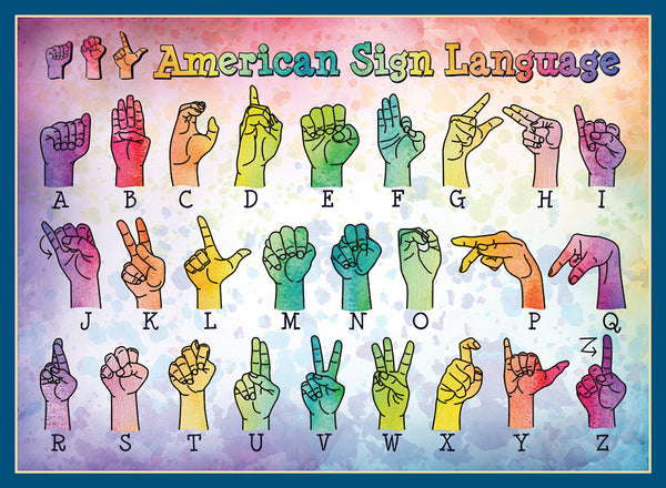 Buy American sign language (500pcs) Puzzle | Jigsaw Jungle