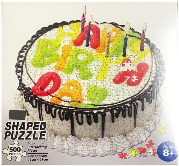 Buy Pfg birthday cake, shaped puzzle (usage/used - puzzles for good ...