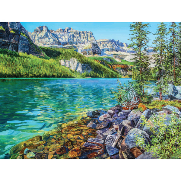 Buy Canadian art collection - lake summer, andrew kiss (550pcs) Puzzle ...