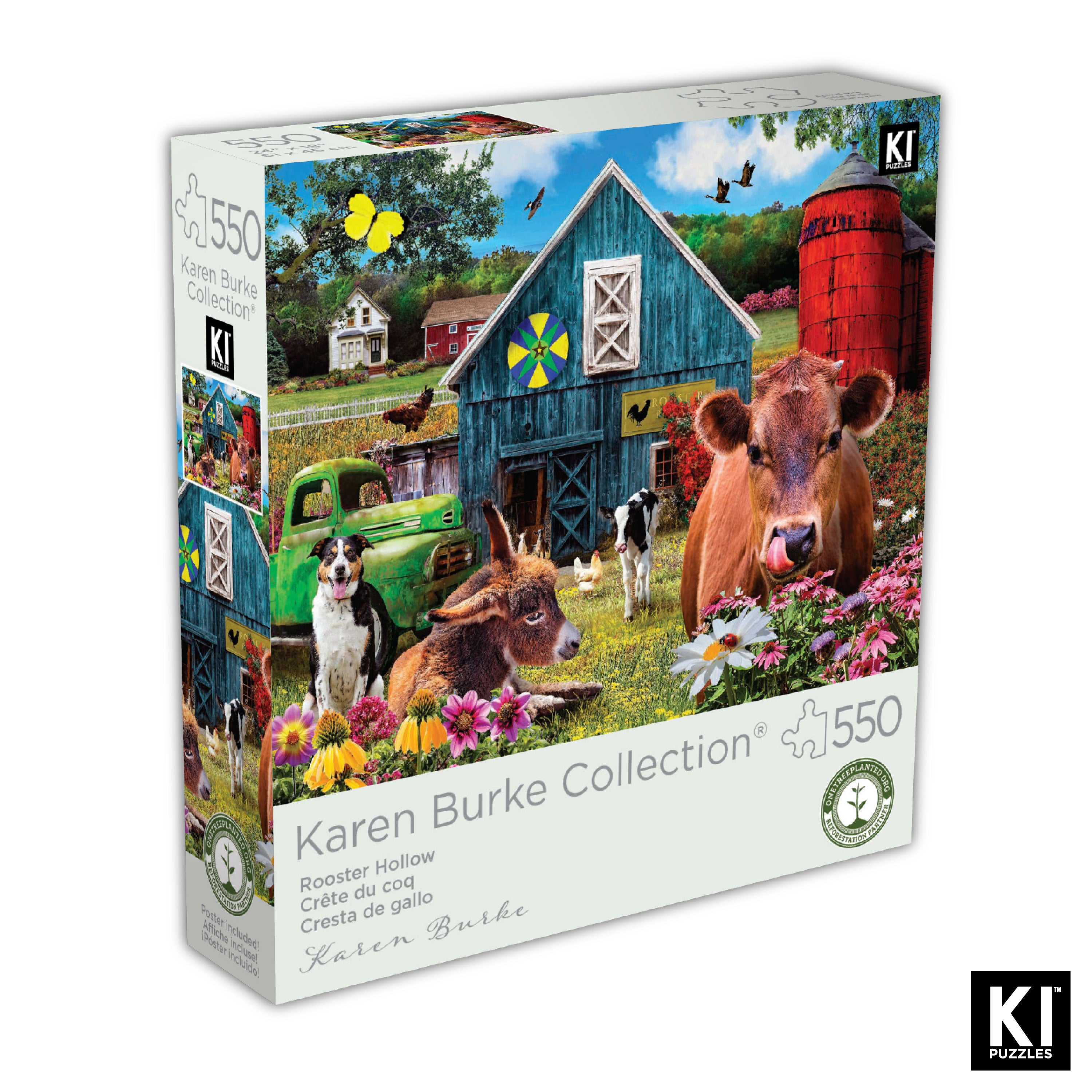 Acheter Karen burke collection - rooster hollow, karen burke (550pcs ...