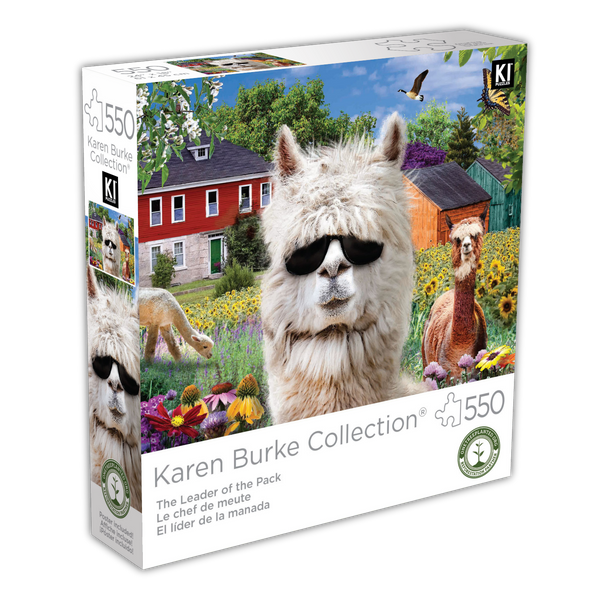 Buy The leader of the pack, karen burke (550pcs) Puzzle | Jigsaw Jungle