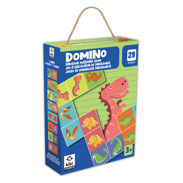 Buy Domino matching game - dinosaur (28pcs) Puzzle | Jigsaw Jungle