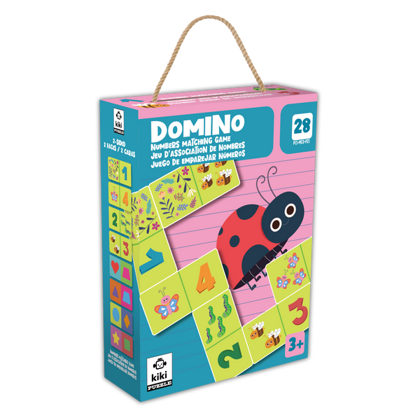 Buy Domino matching game - numbers (28pcs) Puzzle | Jigsaw Jungle